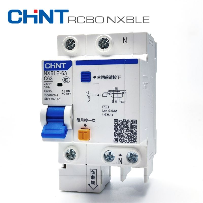 Aptomat Chống Giật,RCBO Chint NXBLE-32 1P+N (Chính Hãng) | Shopee Việt Nam