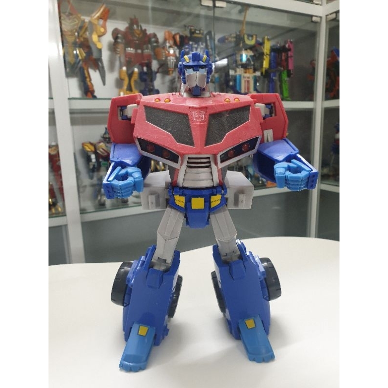 Mô hình Transformers Animated- Auto Transform Optimus Prime ( 2nd ...