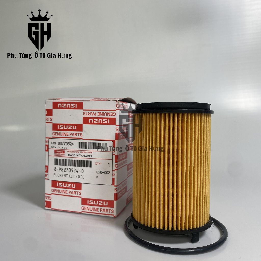 Lọc nhớt, lọc dầu động cơ xe Isuzu D-max(2018-2021) , Mux (Mã: 98270524 ...