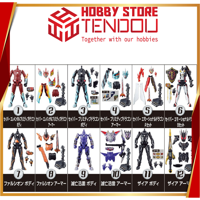 Mô Hình Nhân Vật SODO Kamen Rider Saber Book 7 feat Zero-One | Shopee ...