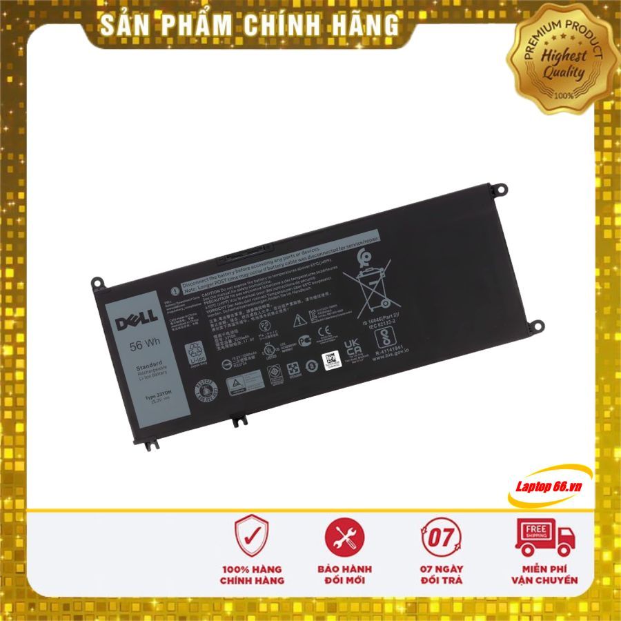 Pin Laptop Dell Vostro 7570 7580 Type 33YDH (pin thay cell) | Shopee ...