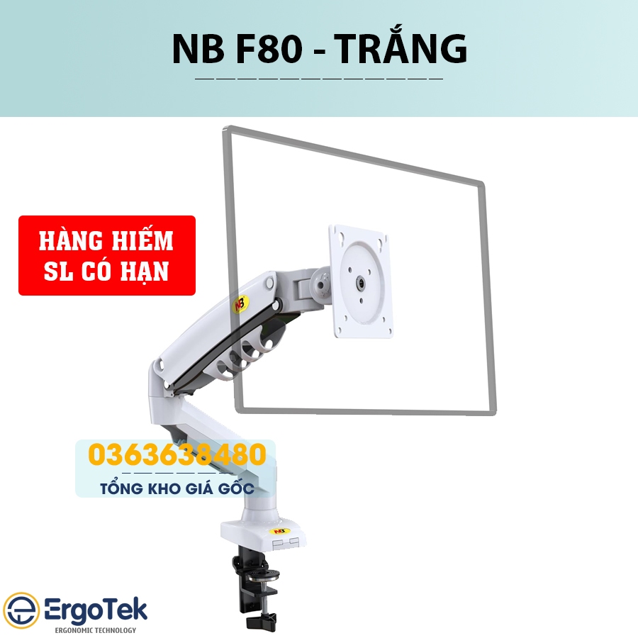 Giá treo màn hình máy đa năng NB F80 / ErgoTek EZ1 / NB H100 17 - 30 ...