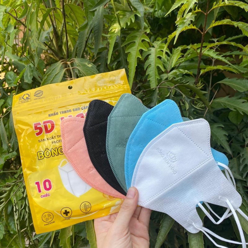 Khẩu trang 5D Mask Theo Công Nghệ Hàn Quốc set 50 chiếc | Shopee Việt Nam