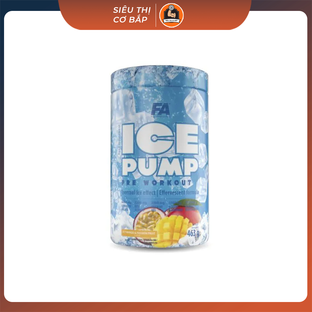 FA ICE Pump Pre Workout - Hỗ trợ tăng sức mạnh - sức bền trong lúc tập ...