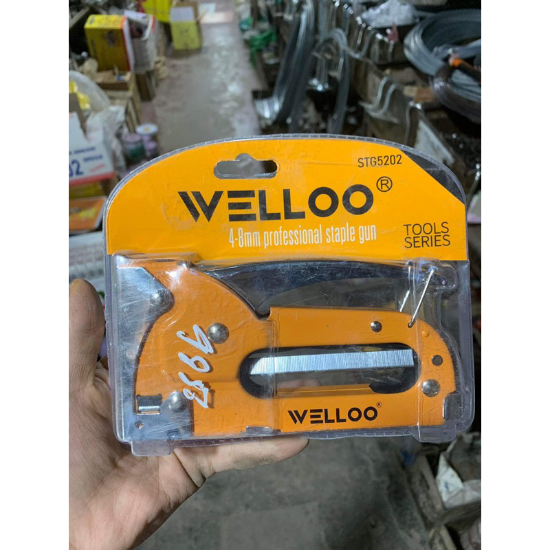 Súng Bắn Ghim U, Kìm Bấm Ghim U 4mm-8mm WELLOO Chính hãng | Shopee Việt Nam