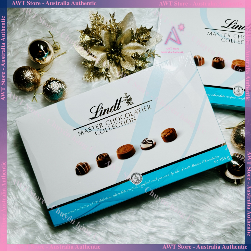 [Hàng Úc] Socola Lindt Lindor Pralines Master Collection Chocolate Box ...