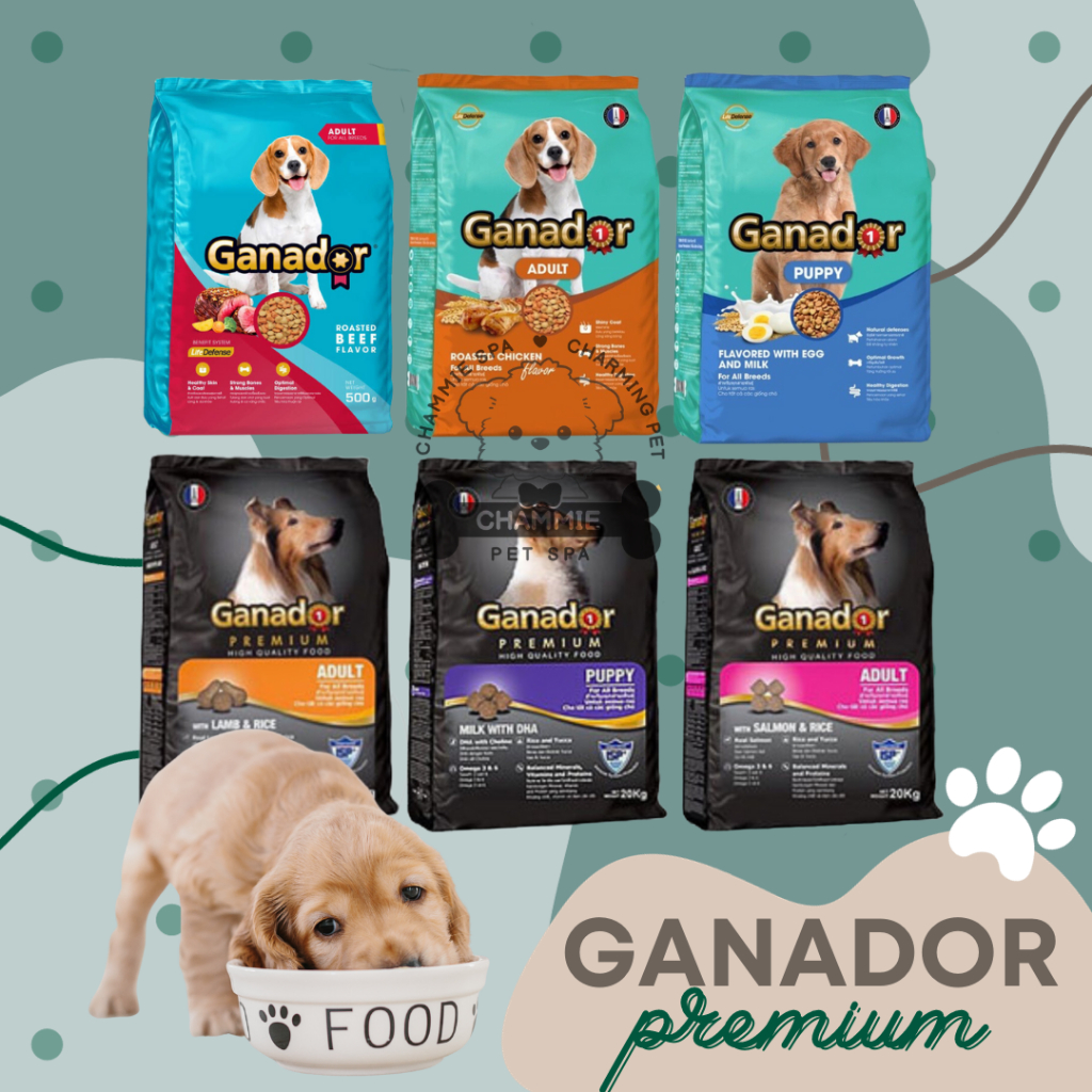 Thức ăn cho chó Ganador FIB's bao 20kg đủ vị | Shopee Việt Nam