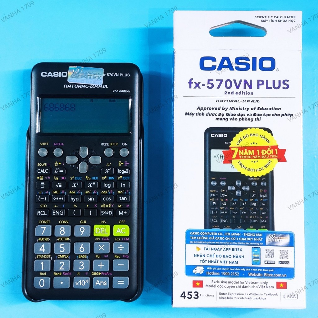 [HÀNG CHÍNH HÃNG] CASIO™ Máy Tính Khoa học fx-570VN plus -Thế hệ 2 (Gen ...