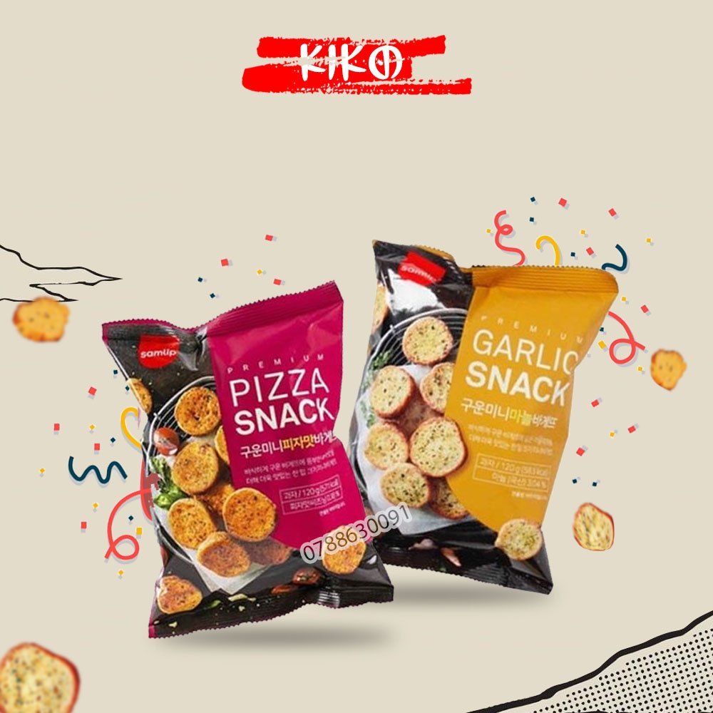 Snack bánh mì Samlip Hàn Quốc 120g | Shopee Việt Nam
