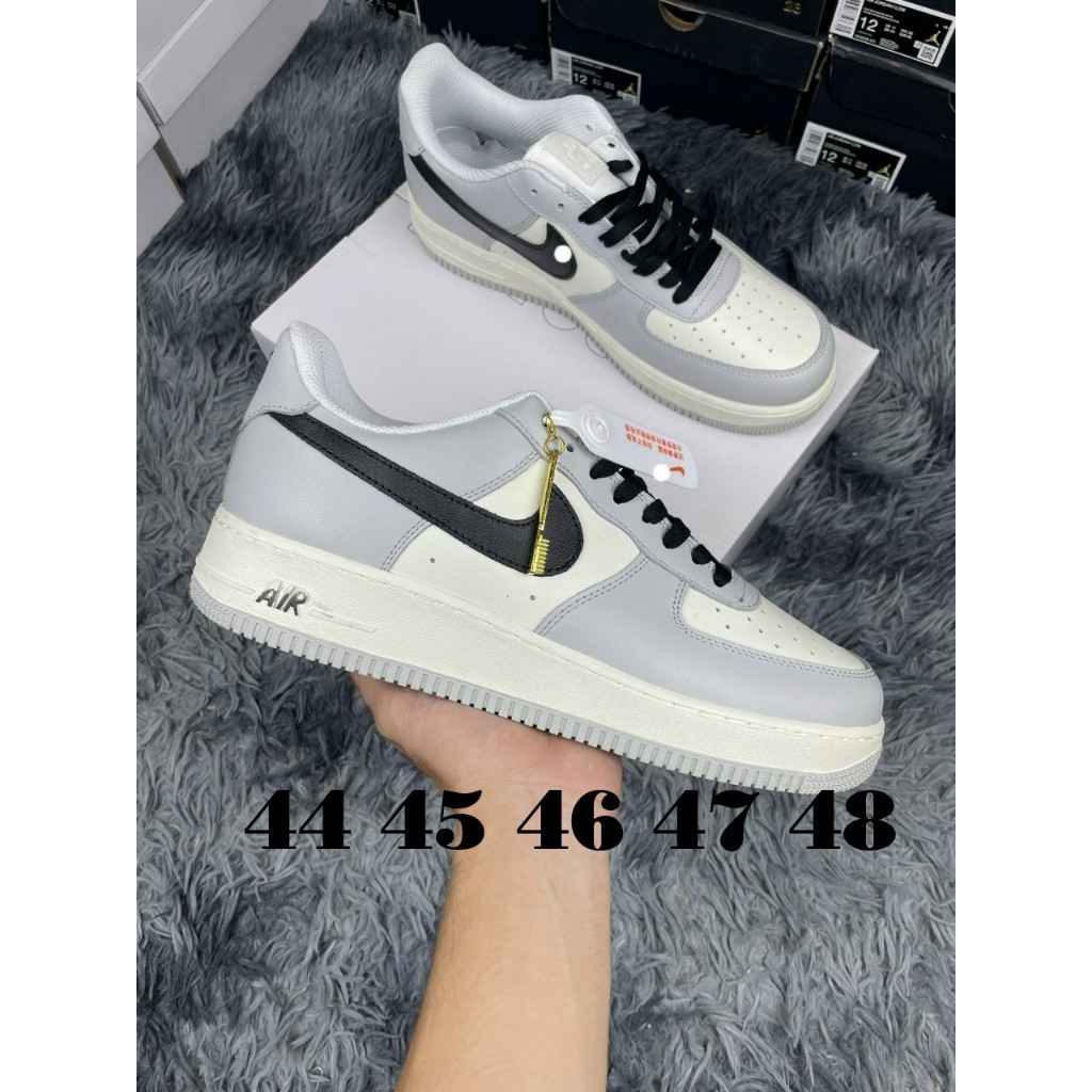 [BIG SIZE 44-50] Giày Size Lớn Big Size Nam NK AF1 Gray White Thời ...