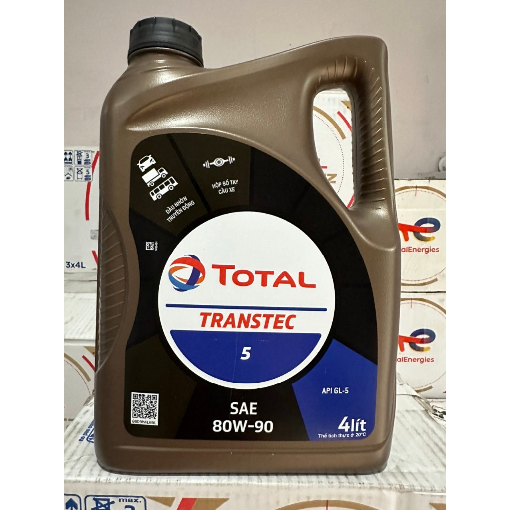 Dầu hộp số TOTAL TRANSTEC 5 SAE 80w-90 4L | Shopee Việt Nam