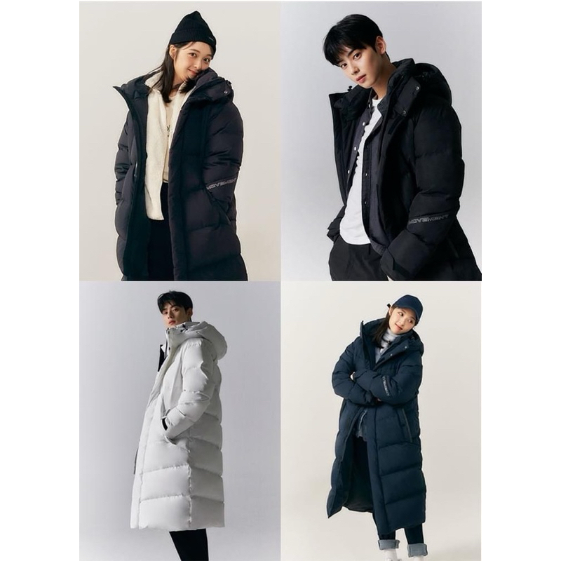 Áo phao lông vũ đi lạnh dáng dài Polham unisex, áo khoác đi tuyết -30•C ...