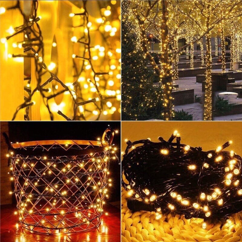 DÂY LED TRANG TRÍ NHIỀU MÀU DÀI 20m,40m | Shopee Việt Nam