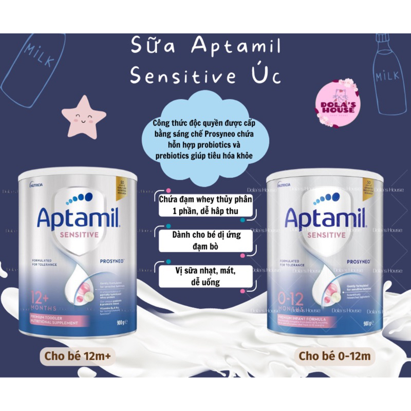 SỮA APTAMIL SENSITIVE 900G | Shopee Việt Nam