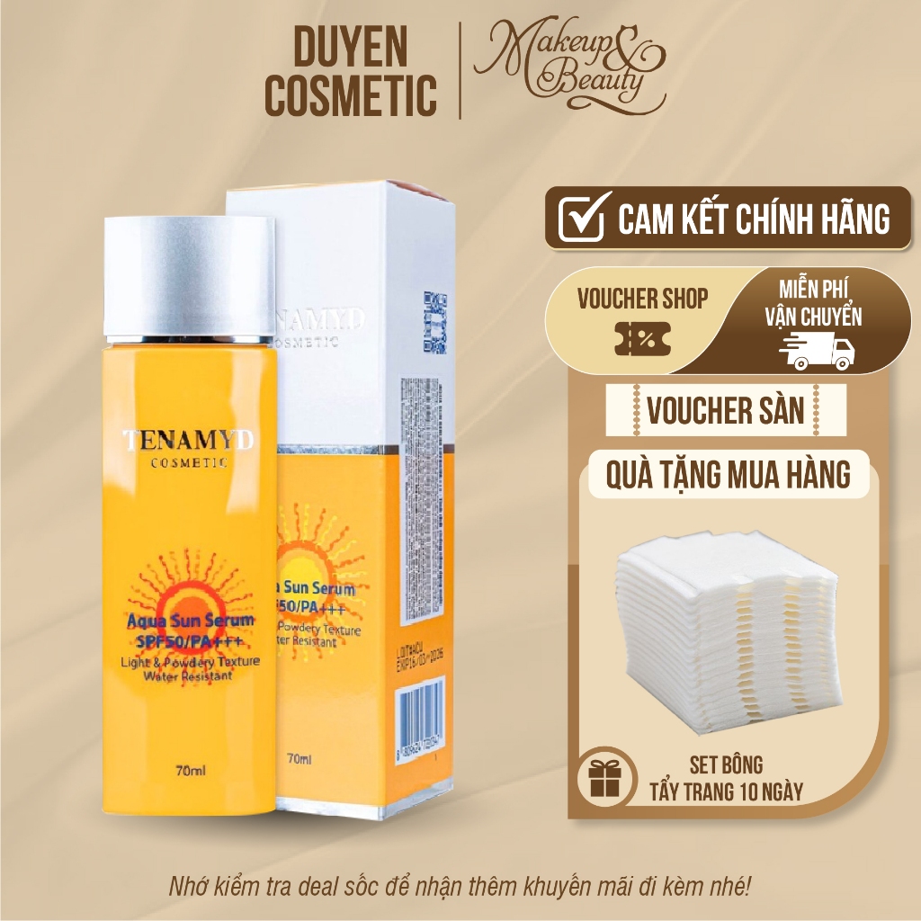 Kem Chống Nắng Tenamyd SPF 50/PA+++ Tenamyd Aqua Sun Serum SPF 50/PA ...