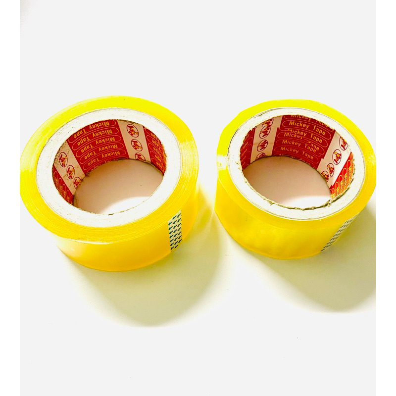 Băng keo TRONG Mickey Tape 5cm cuộn 200 Yard 300 Yard - cao cấp, độ bám ...