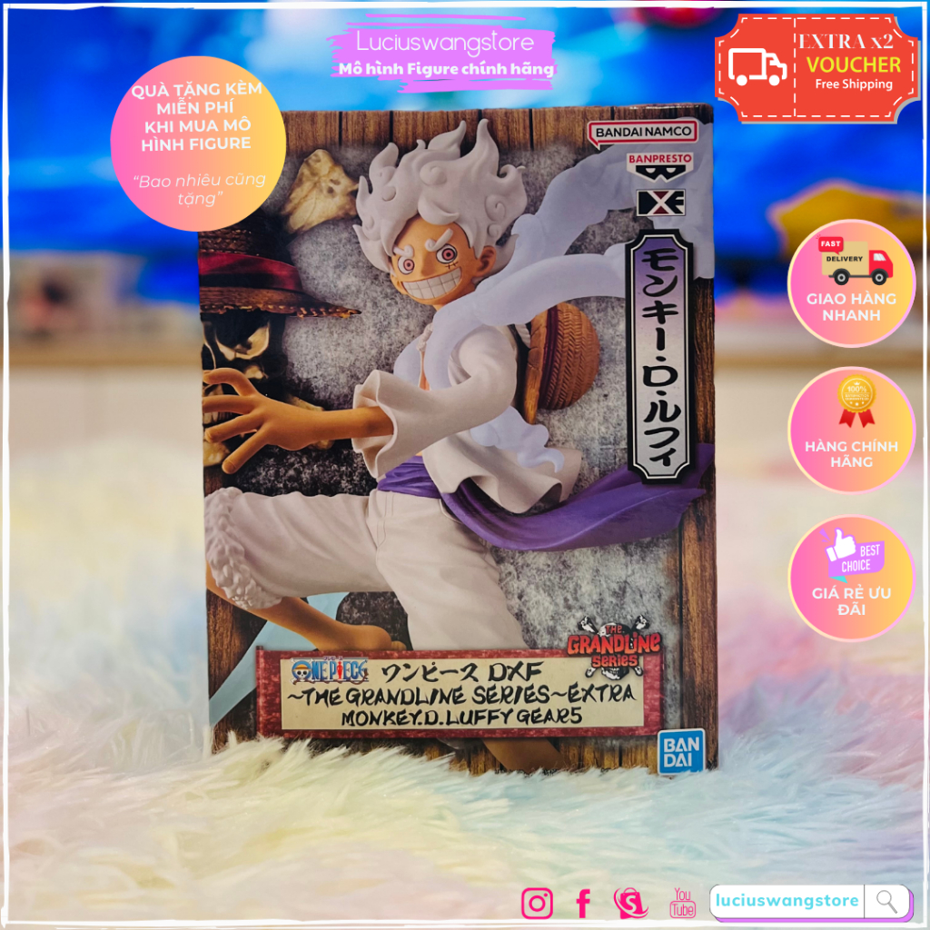 Mô hình chính hãng DXF EXTRA MONKEY D.LUFFY GEAR 5 - THE GRANDLINE ...