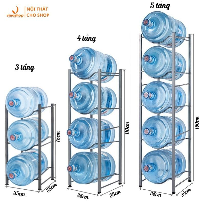 Kệ bình nước lọc 20 lít, kệ bình nước máy văn phòng, nhà hàng, khách sạn, nhà máy, kệ bình nước ...