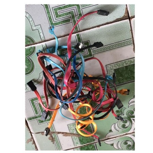 Cáp sata Combo 10 20 30 50 dây cáp ổ cứng sata cho máy tính cũ giá rẻ ...