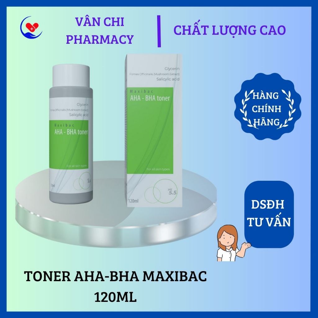 TONER AHA-BHA MAXIBAC 120ML | Shopee Việt Nam