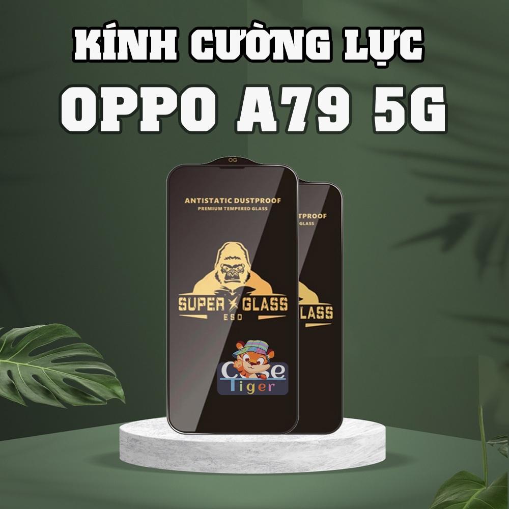 Kính cường lực KK OPPO A79 5G full màn, Chống bám vân tay | Shopee Việt Nam