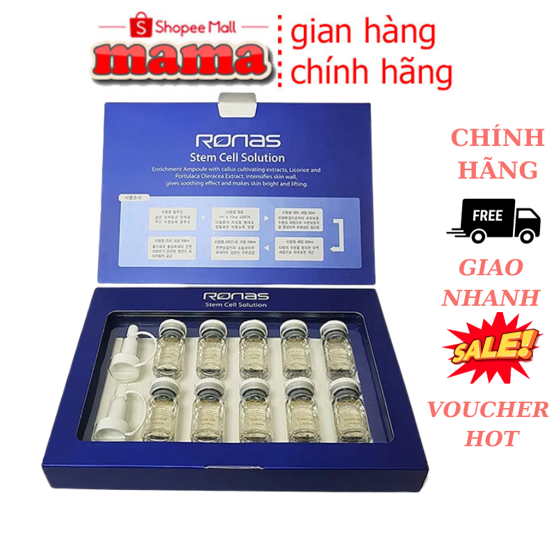 Tế bào gốc Ronas Stem Cell Solution Hàn Quốc Chính Hãng | Shopee Việt Nam