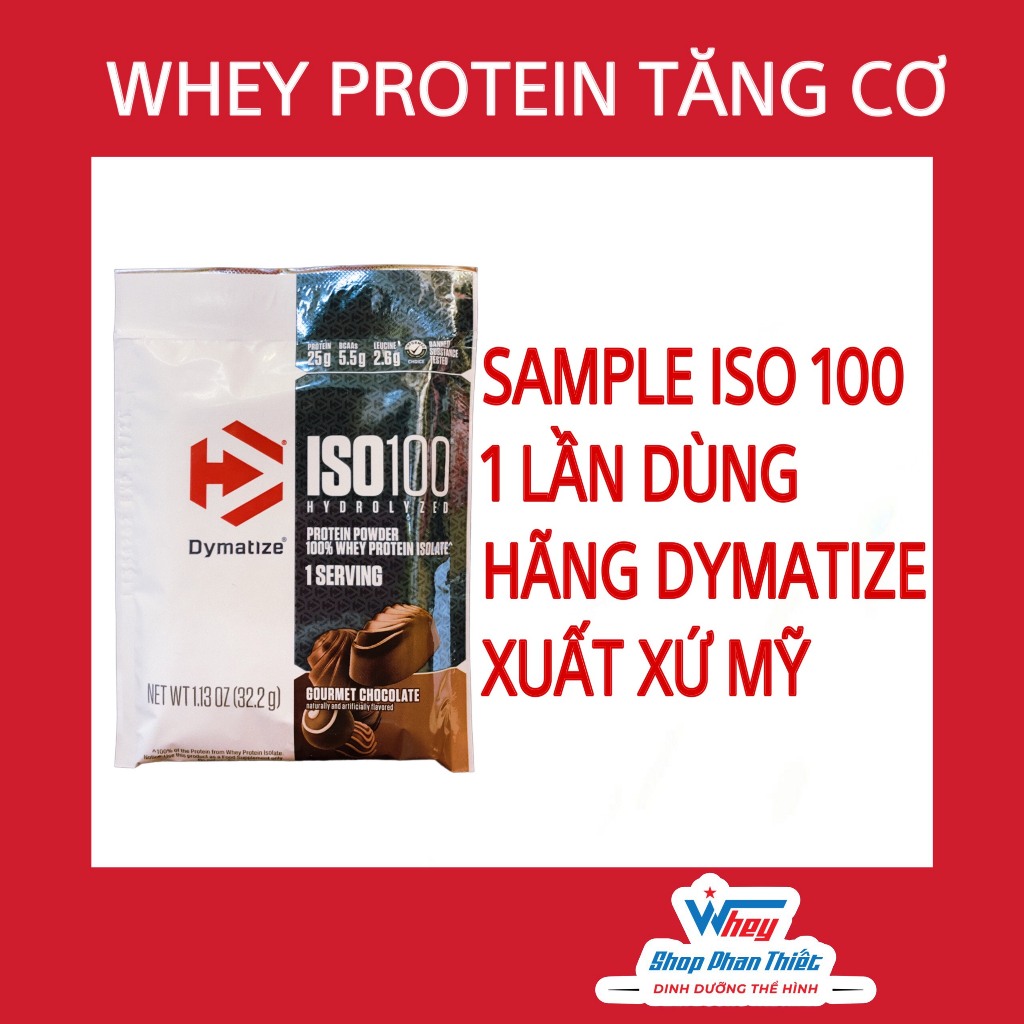 SAMPLE ISO 100 - WHEY PROTEIN- WSPT | Shopee Việt Nam