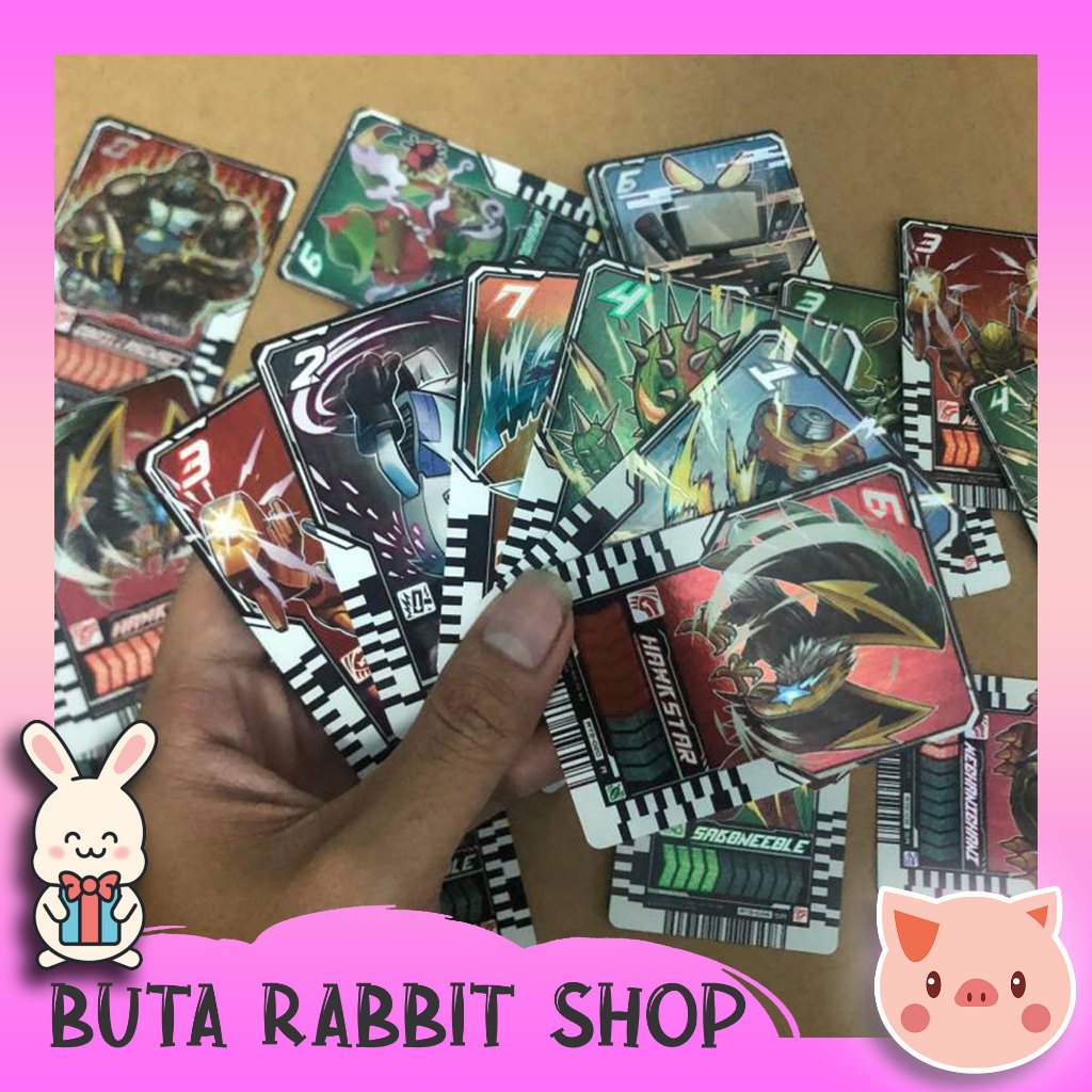 (Sẵn HCM) (CARD R-SR PHASE 02) THẺ BÀI RIDER CARD KAMEN RIDER GOTCHARD ...