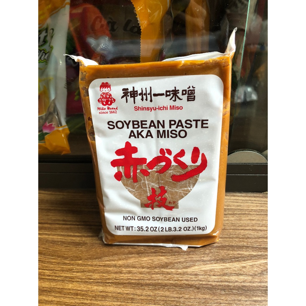 Tương đậu của Nhật SOYBEAN PASTE AKA MISO 1KG | Shopee Việt Nam