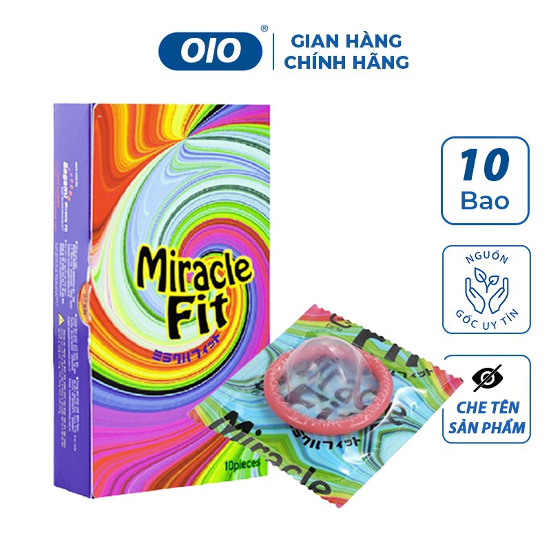 Bao cao su 49mm Sagami Miracle Fit hộp 10c size nhỏ siêu mỏng kéo dài thời gian quan hệ | Shopee ...
