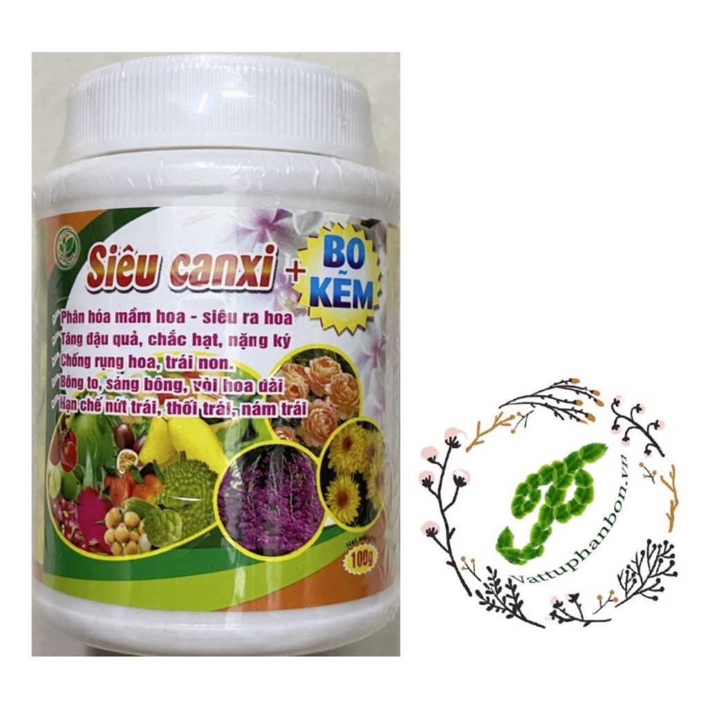 Phân Bón Siêu Canxi + Bo Kẽm - #638A# 100g | Shopee Việt Nam