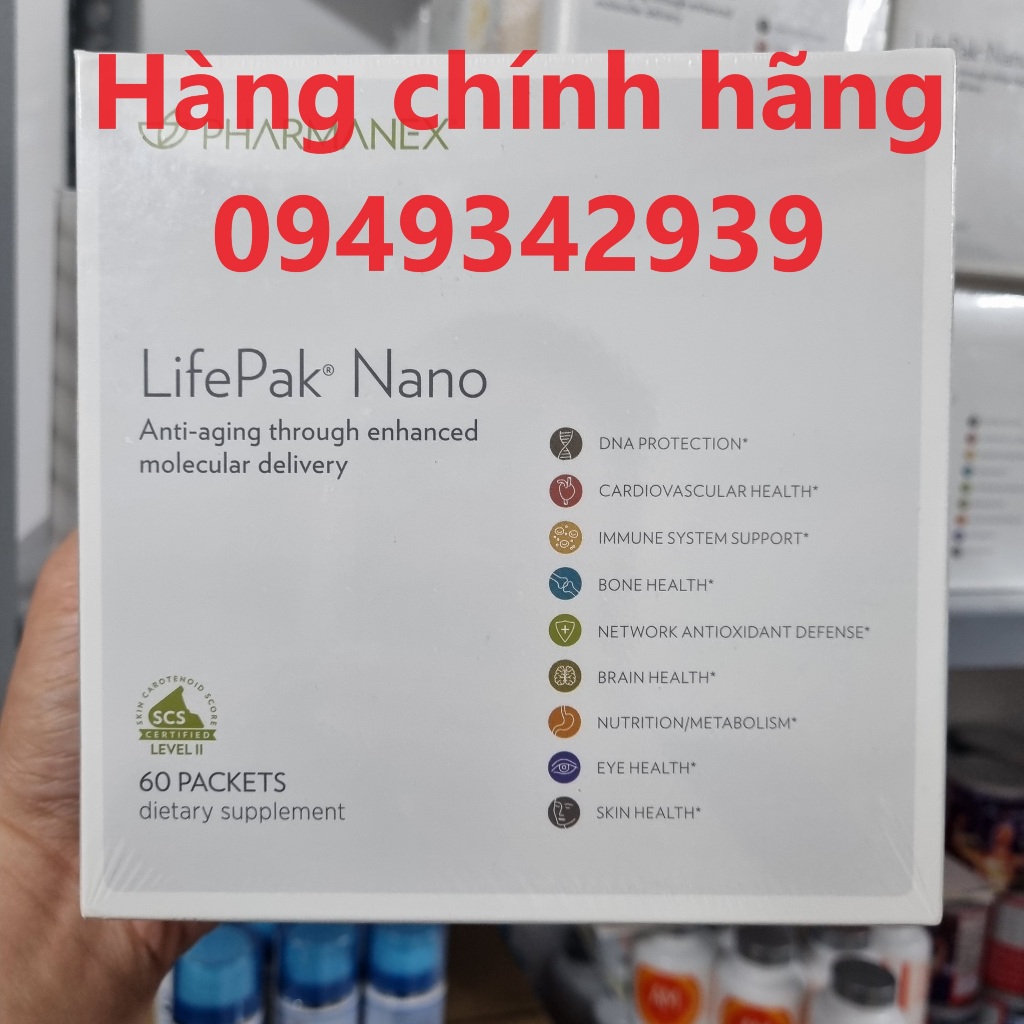 [ Chính hãng ] Lifepak Nano Nuskin mỹ, giúp bổ sung vitamin tổ hợp tăng ...