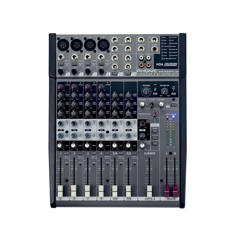 Bàn Mixer Phonic AM1204FX | Shopee Việt Nam