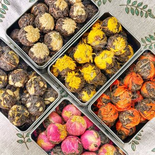 Trà Phổ Nhĩ Hoa (Trà Phổ Nhĩ Nở Hoa - Trà Pu'er Vân Nam - Trà Kim Qua ...