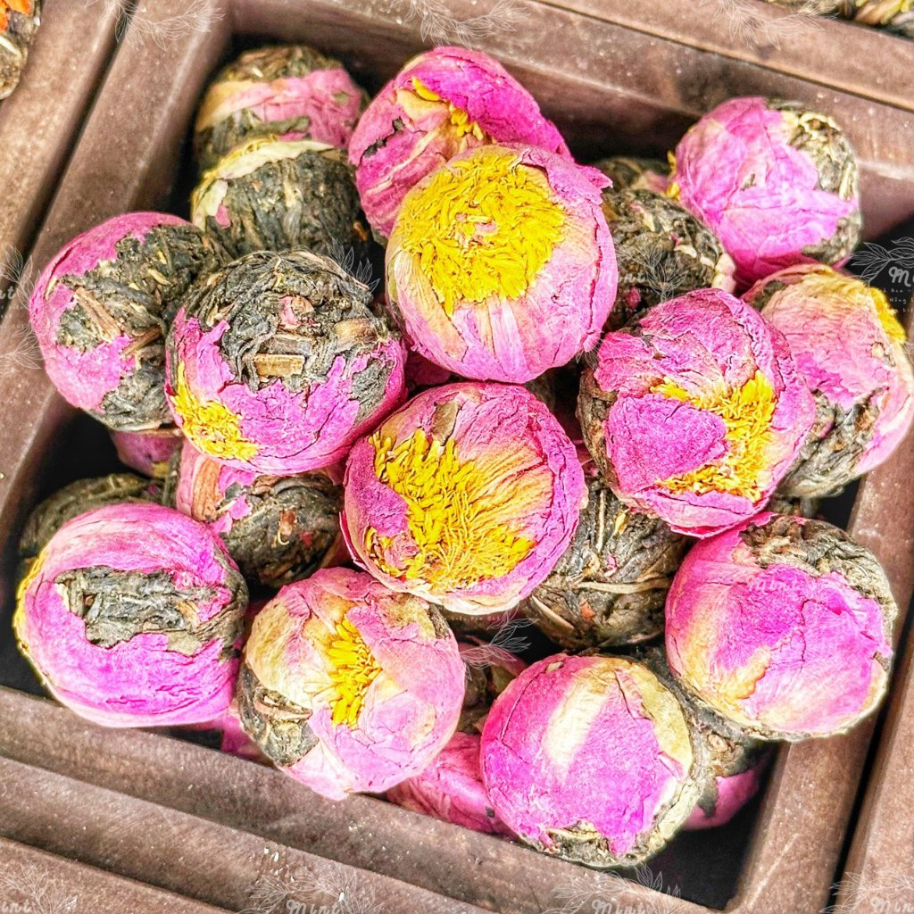 Trà Phổ Nhĩ Hoa (Trà Phổ Nhĩ Nở Hoa - Trà Pu'er Vân Nam - Trà Kim Qua ...