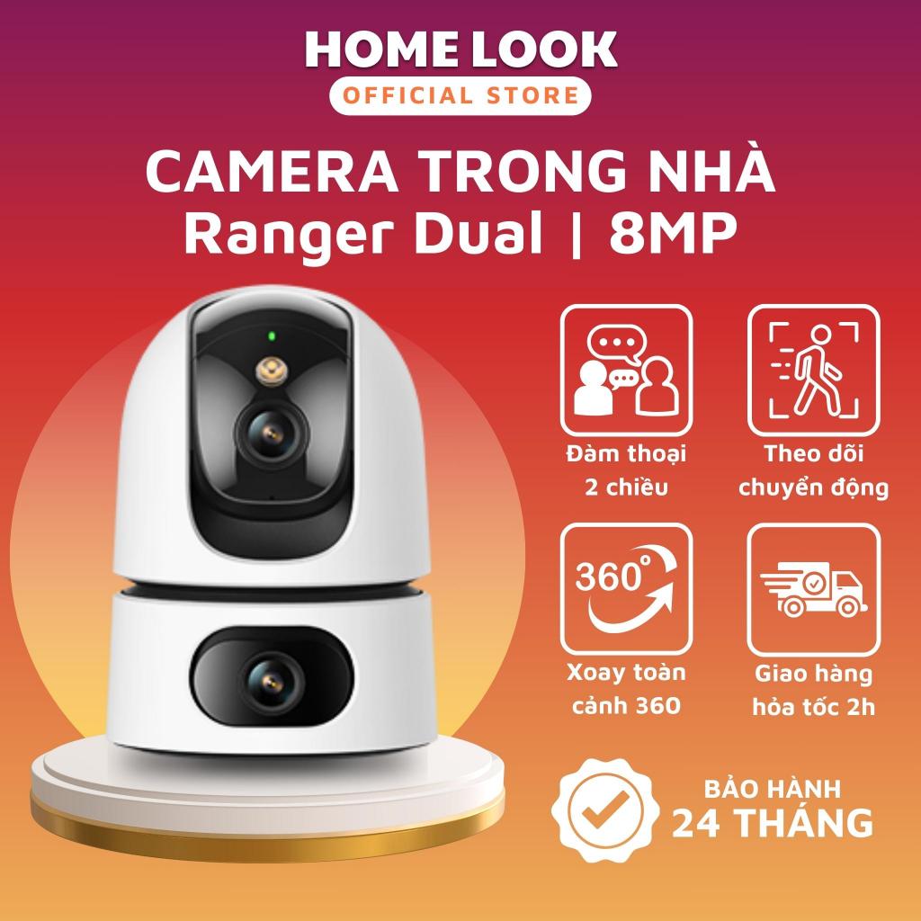 Camera 2 mắt trong nhà Imou Ranger Dual 6MP xoay 360, màu ban đêm, đàm ...