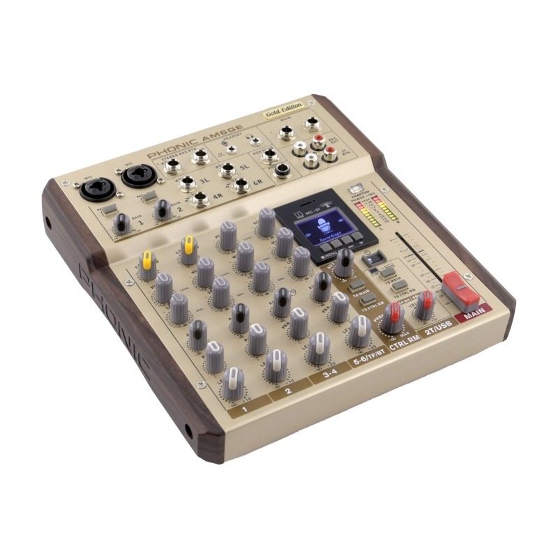 Bàn Mixer Phonic AM6GE Gold Edition 6 Kênh | Shopee Việt Nam