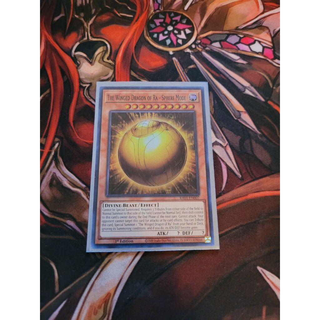 ra01 Thẻ bài Yugioh Thần Ra dạng cầu - The Winged Dragon of Ra Sphere ...