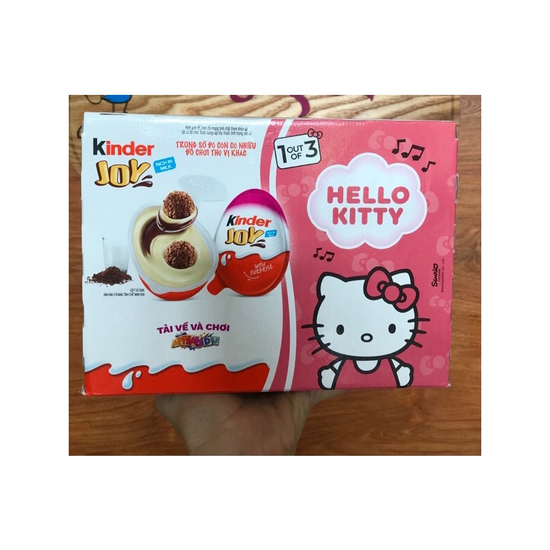 Combo 24 Trứng Kinder Joy Ấn Độ là một gói sản phẩm chứa 24 viên trứng ...