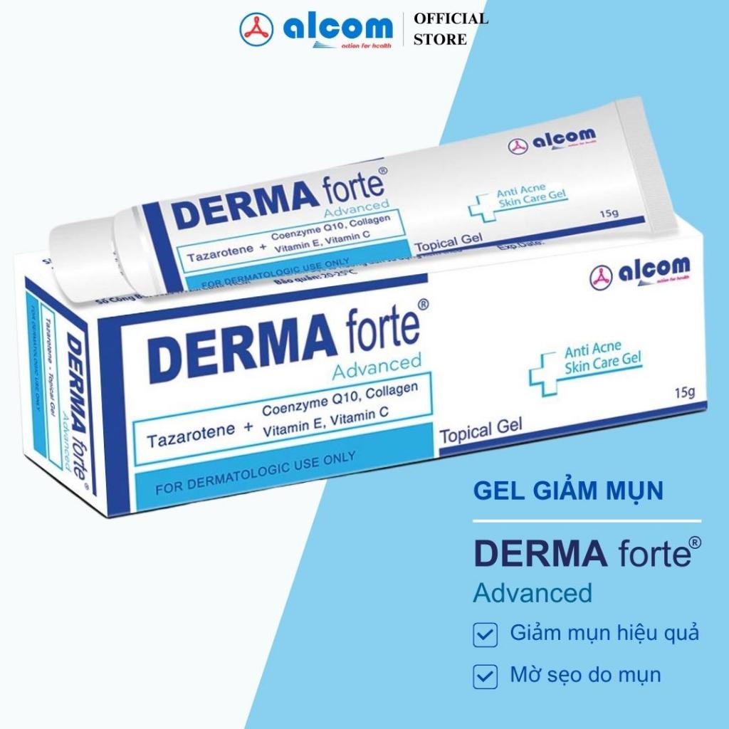 Gel Derma Forte Advanced 15G Giảm Mụn, Giảm Thâm, Liền Sẹo Mụn | Shopee ...