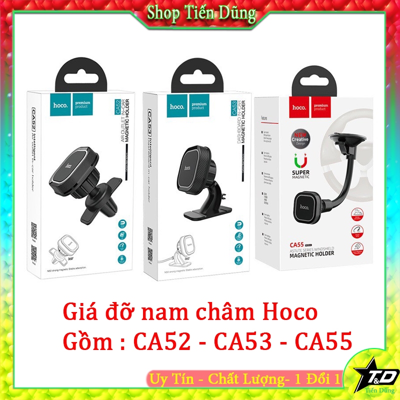 Giá đỡ điện thoại Hoco CA52 / CA53 / CA55 hít nam chân, xoay 360 độ dính siêu chắc chắn | Shopee ...