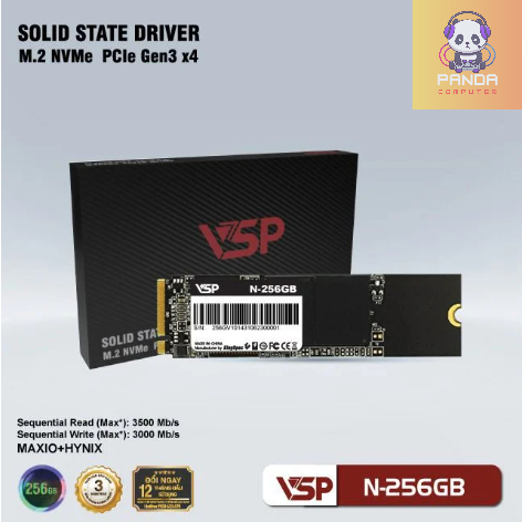 Ổ Cứng SSD VSP M.2 PCIe Gen3x4 NVMe N-256GB | Shopee Việt Nam