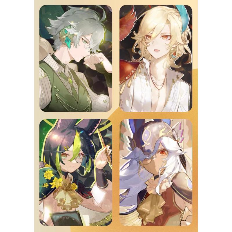 (Order) Card bo góc pola Genshin Impact Sumeru hàng artist có bản quyền ...