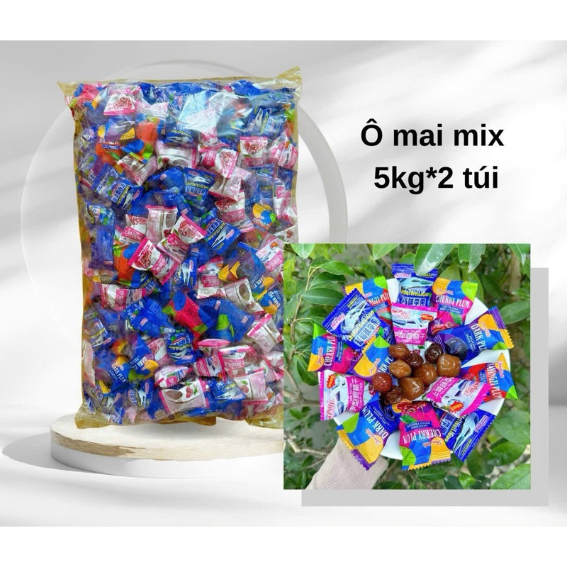 Ô mai mix vị chery, việt quất, mận vàng, mận đỏ, mận đen 500G | Shopee ...