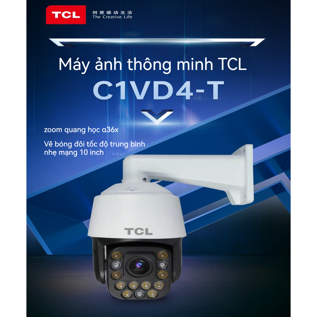 TCL Smart Wireless HD Night Vision Camera giám sát hỗ trợ Intercom ...