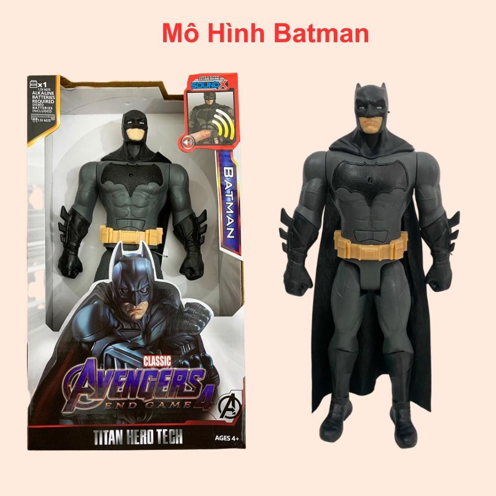 Mô Hình Batman Mô Hình Người Dơi Nhựa Đặc Cao 30cm Loại Lớn Có Đèn Led ...