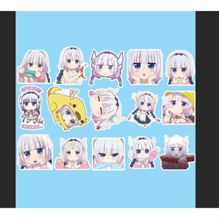 [Hầu gái rồng] - Set 10/15 Sticker Kanna / Kanna Kamui phim Anime/manga ...