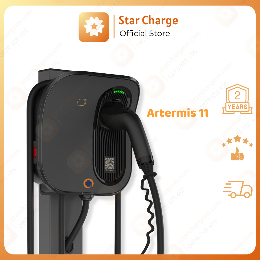 Sạc ô tô điện Artemis 11 KW STAR CHARGE cổng Type 2 - CHÍNH HÃNG | Shopee Việt Nam