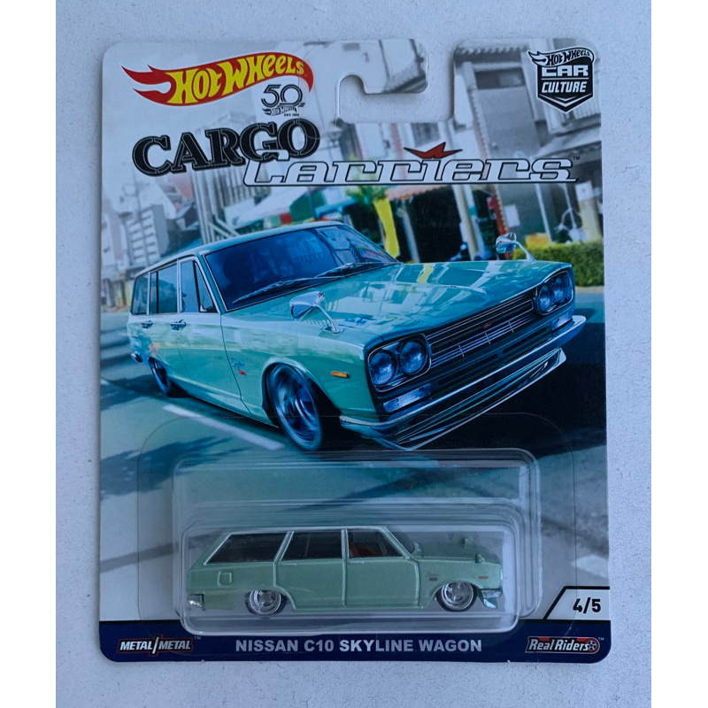 Xe Hot Wheels Premium Nissan C10 Skyline Wagon (‘69 Nissan Skyline Van ...