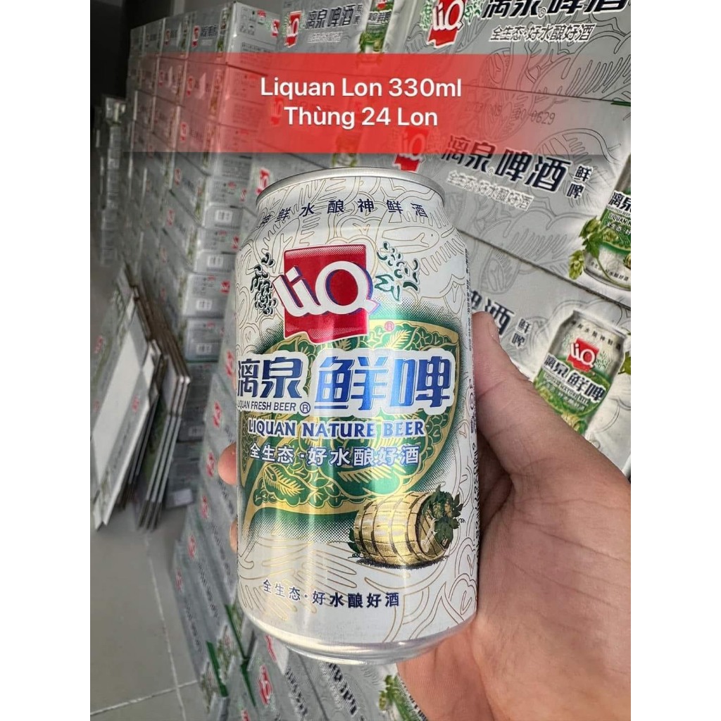 [Thùng 24 Lon] Bia LiQuan, bia nhập khẩu Trung Quốc thơm ngon 330ml ...